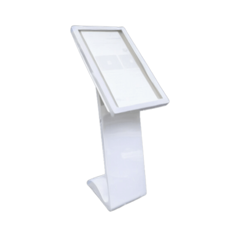 JET Event Rentals - 32” Vertical Slanted Touch Screen Digital Kiosk